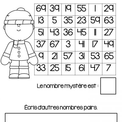 Cahier de temps libre : L’hiver