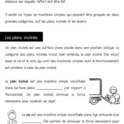 Les machines simples