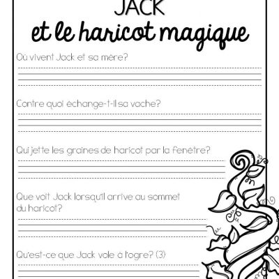 Trousse de lecture pour lecteurs débutants : Jack et le haricot magique