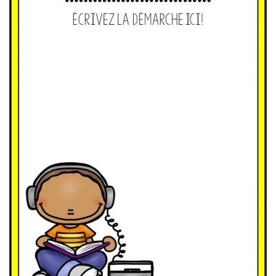 Ensemble d’affichage pour les ateliers de français Néon