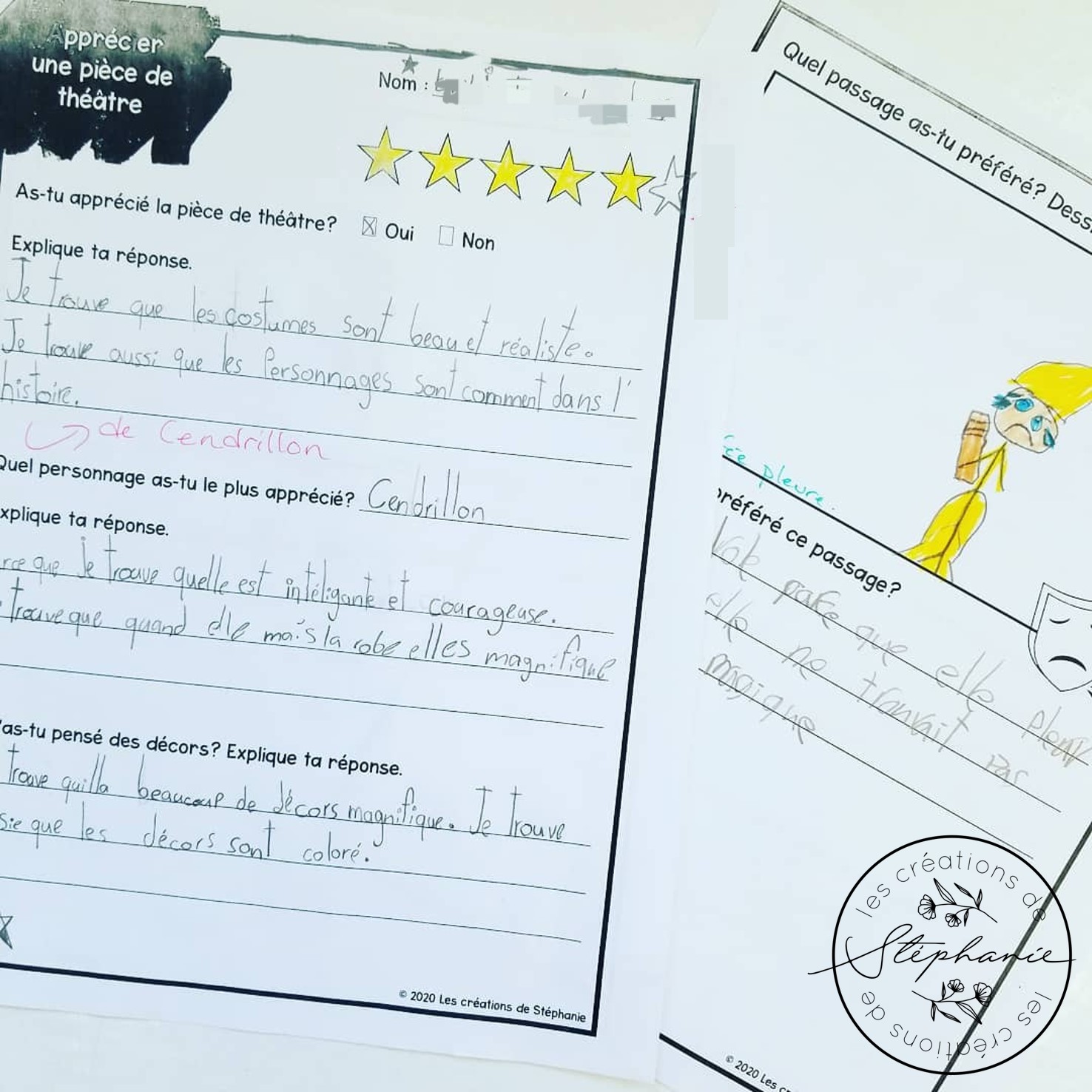 comment presenter une piece de theatre a l'ecrit