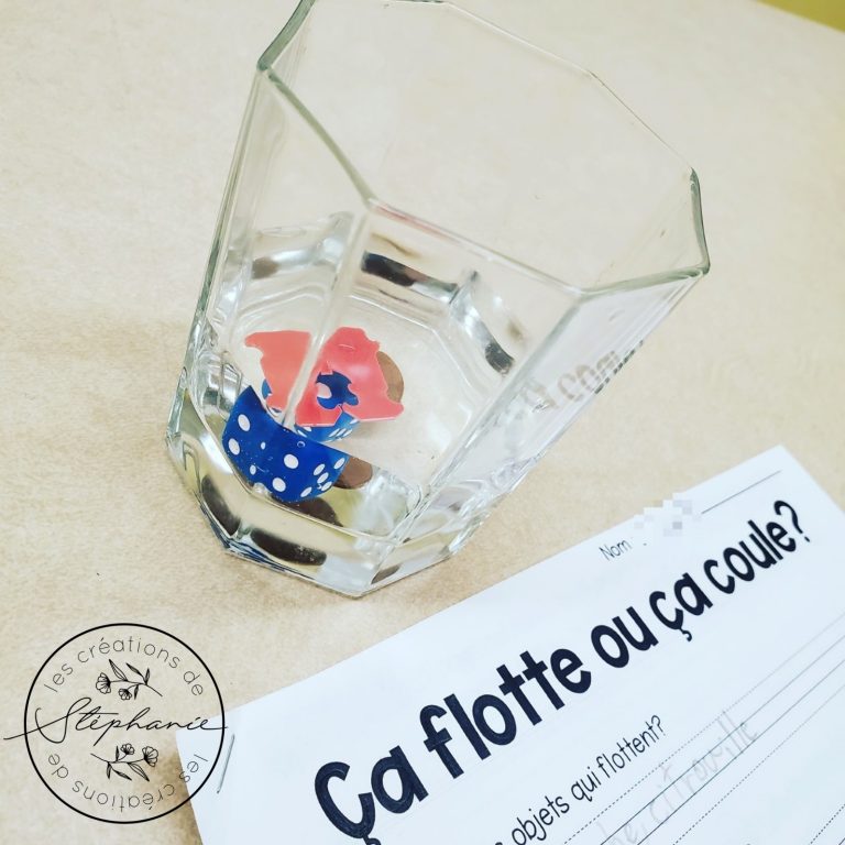 Ça flotte ou ça coule?