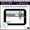 Cartes BOOM™ Le sens de la multiplication