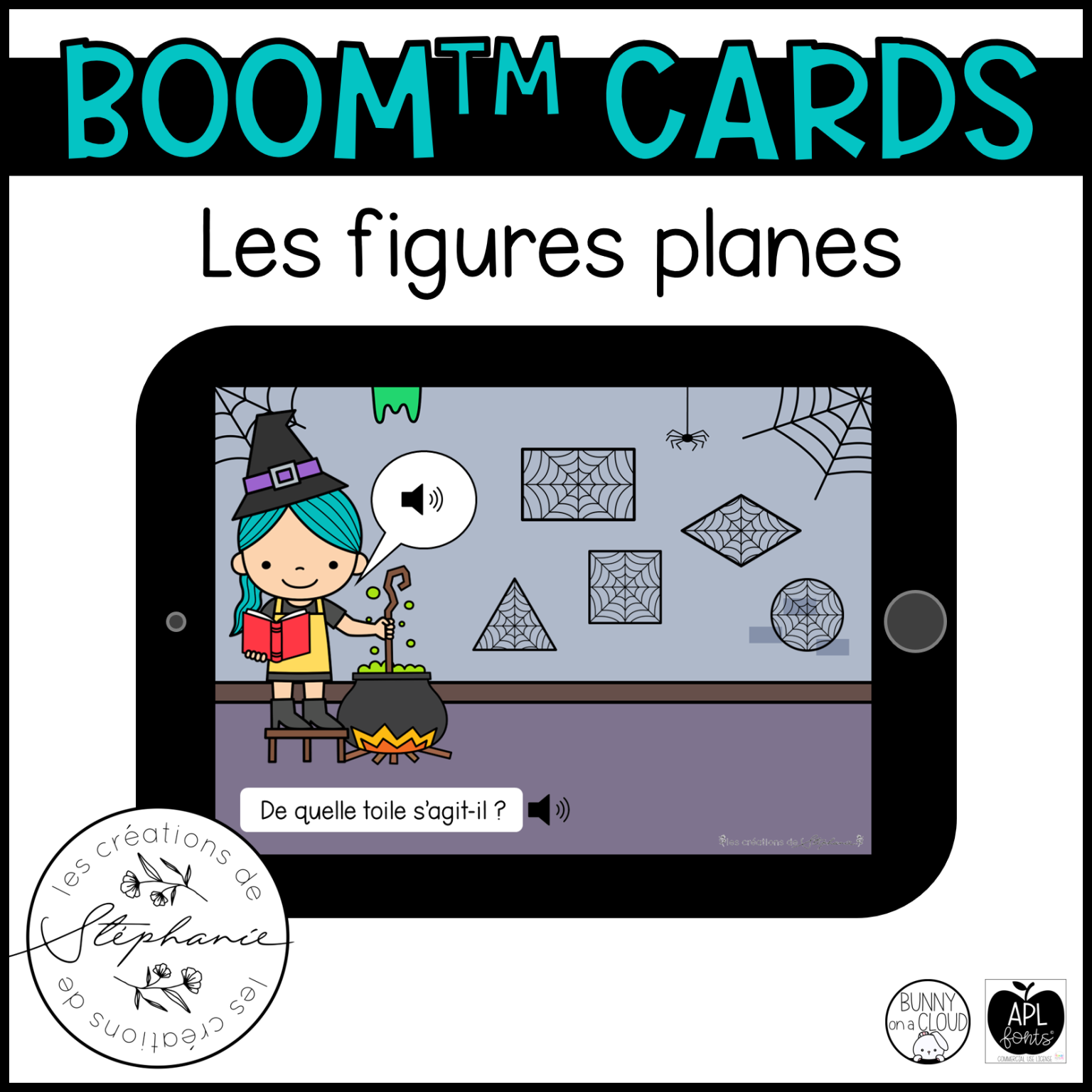 Cartes BOOM™ Les figures planes