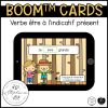 Cartes BOOM™ Verbe être à l’indicatif présent