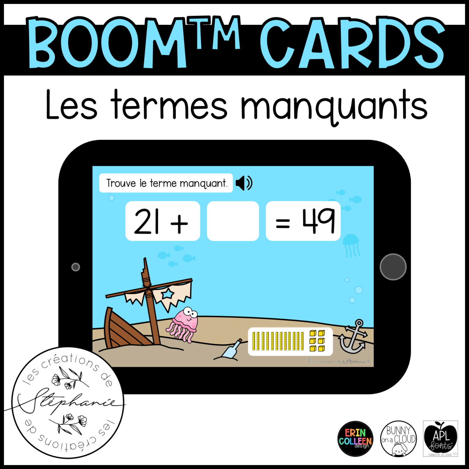 Cartes BOOM™ Les termes manquants