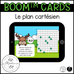 Cartes BOOM™ Le plan cartésien